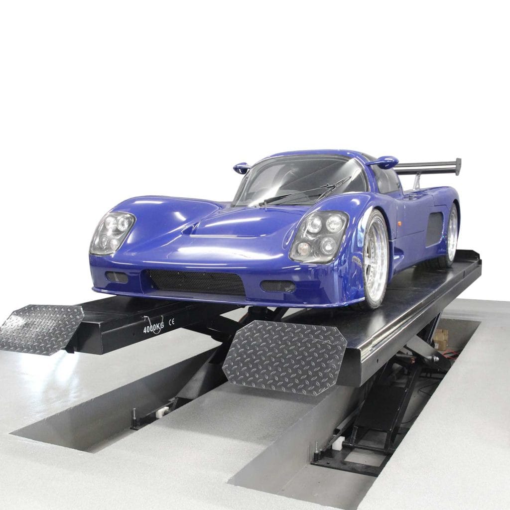 TechLift T3, lav 2 søyler portabel løftebukk - EF Motor AS