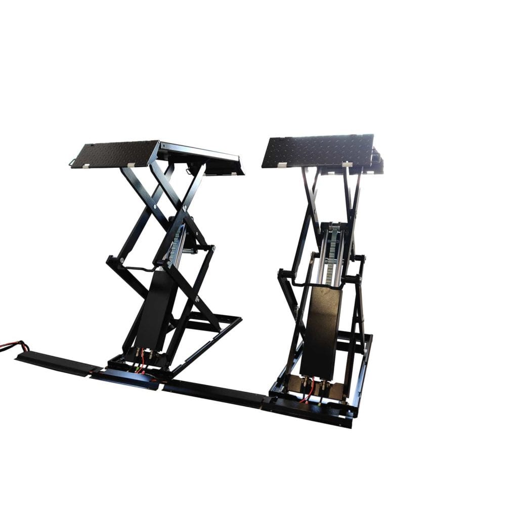 TechLift T3, lav 2 søyler portabel løftebukk - EF Motor AS